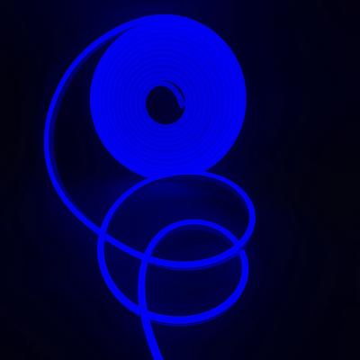 China 8x16mm 12V Pure Silicone LED Neon Strip, 1cm Cuttable IP67 Waterproof Rope Light for Custom Signage & Outdoor Projects for sale