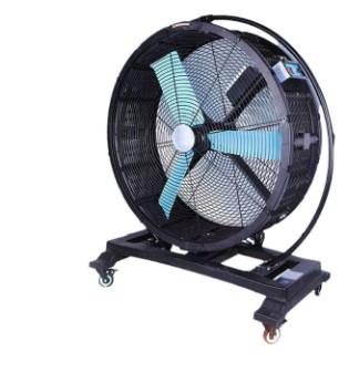 China Industrial Ventilation Fan 1.25M Blade 38000m³/h Air Flow 600W Energy Saving Mobile Cooling Fan for sale
