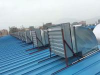 China Fiberglass Negative Pressure Fan 1.8KW 28000 M³/h Air Flow with 79cm Blade Diameter Corrosion Resistant for sale