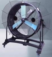 China 2m Industrial Mobile Cooling Fan 25,000 m³/h Airflow 400W IP55 Rated for Outdoor Use for sale