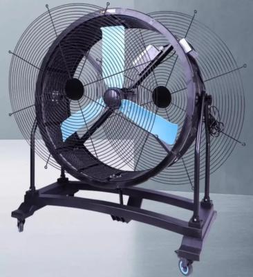 China 2m Industrial Mobile Cooling Fan 25,000 m³/h Airflow 400W IP55 Rated for Outdoor Use for sale