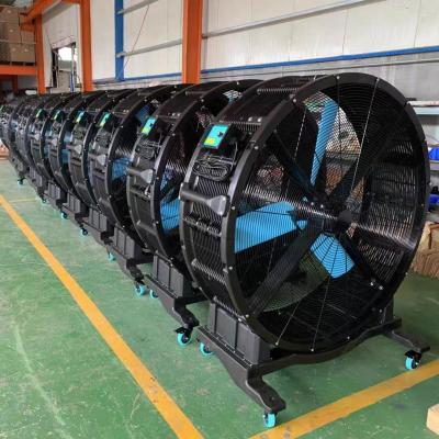 China 30 Inch 220V Industrial Cooling Fan with 25000 m³/h Airflow and IP55 Waterproof Rating for sale