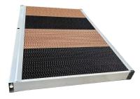 China Automatic Evaporative Cooling Pad System for Greenhouses - 37°C to 28°C Temperature Drop, 1500-1800mm Height for sale