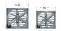 China 1270mm Galvanized Negative Pressure Fan 41000 m³/h Airflow 1.1 kW Industrial Ventilation System for sale
