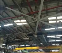 China Industrial HVLS Ceiling Fans 3600-7200mm with 0.66-1.3KW Power for Large Space Cooling for sale