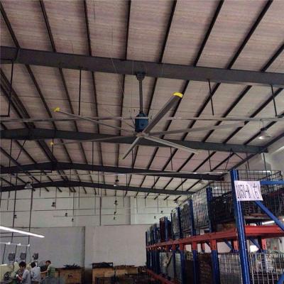 China 380V/50HZ Industrial High Volume Fan 7.3m Diameter with 1.3KW Power for Large Space Cooling for sale
