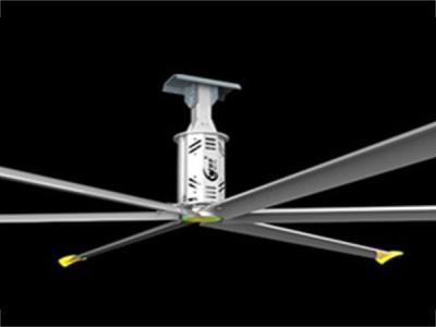 China 7.32m Industrial High-Volume Fan 380V Brushless DC Motor with 13185m³/min Airflow and Overload Protection for sale