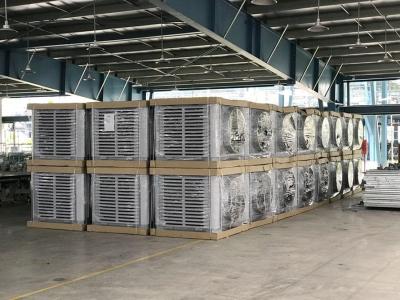 China KM22 Series Industrial Swamp Cooler 22000 m³/h Air Volume with 58 KW Cooling Capacity for Warehouse Applications for sale