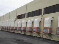 China KD18 Fixed Industrial Evaporative Cooler 22000m3/H with Automatic Drainage for 80-120m² Areas for sale