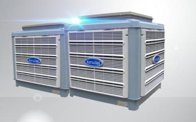 China 18000 m³/h Industrial Evaporative Air Cooler 380V 1.5kW for 80-120 m² Workshops for sale