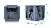 China Industrial Evaporative Air Cooler 30000 m3/h 380V High Capacity Ventilation Fan for sale