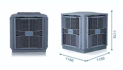 China Industrial Evaporative Air Cooler 30000 m3/h 380V High Capacity Ventilation Fan for sale