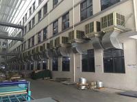 China KD18 Low Noise Industrial Evaporative Air Conditioner 18,000 m³/h 25L/H Cooling for Factories & Warehouses for sale