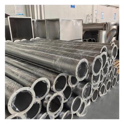 China Commercial Corrosion Resistant Stainless Steel Round Duct 0.8-3mm Thickness Custom Ventilation Ducting for sale