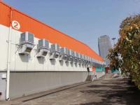 China Industrial Evaporative Air Cooler 1100x1100mm Outlet 18000-30000m3/h 1100W-4000W for sale