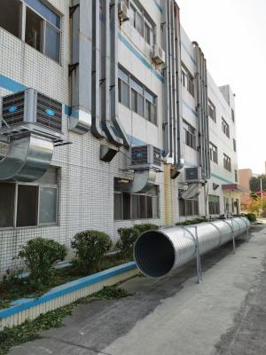 China Galvanized Steel Ventilation Duct 4000 m³/h Air Flow - 1280x1530x1530mm HVAC System Component for sale