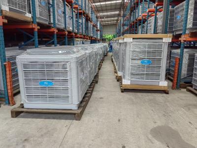 China Industrial Evaporative Air Cooler 18000 CFM Axial Flow Fan 1100W 50Hz for Workshop Cooling for sale