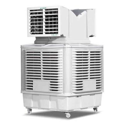 China Compact Industrial Evaporative Cooler 18000 M3/H DC Portable Air Conditioning with 1.1kW Power for sale