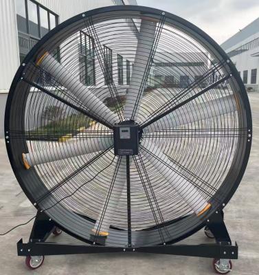 China Hand Push Mobile PMSM Industrial Cooling Fan - 900mm to 2000mm Diameter, 400W-600W Power, IP55 Rated for sale