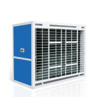 China 25L/h Industrial Evaporative Cooler 220V 1-3 HP High Efficiency Wet Curtain for sale