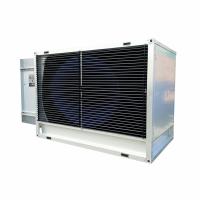 China Industrial Evaporative Cooler 25000 CFM 3.0kw High Efficiency Wet Curtain Air Cooler for sale