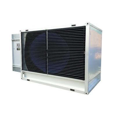 China Industrial Evaporative Cooler 25000 CFM 3.0kw High Efficiency Wet Curtain Air Cooler for sale