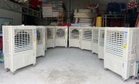 China Electric Portable Water Evaporative Air Cooler 6800m3/h Floor Standing 220V Motor Pump Bearing Engine for Hotels for sale
