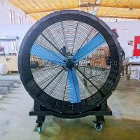 China 1.35m 1.5m 2m Industrial Drum Fan High Velocity Heavy Duty Direct Drive 600W 220V for sale