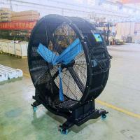 China 1.35m 1.5m 2m Industrial Drum Fan High Velocity Heavy Duty Direct Drive 600W 220V for sale