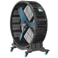 China 1.35m 1.5m 2m Industrial Drum Fan High Velocity Heavy Duty Direct Drive 600W 220V for sale