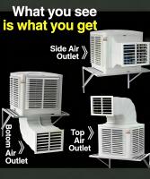 China Industrial Water Cooling Fan 1.1kw 220V for Farm Livestock Poultry House Air Conditioner for sale