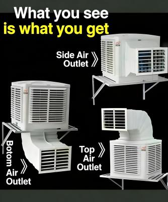 China Industrial Water Cooling Fan 1.1kw 220V for Farm Livestock Poultry House Air Conditioner for sale
