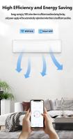 China Hybrid Solar Air Conditioner 12000BTU Dual Power Intelligent Switching WiFi Remote Control for sale