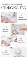 China Dual Power Hat Fan Solar USB Rechargeable Wearable Mini Fan 2000mAh Hands-free Cooling for sale