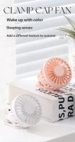China Dual Power Hat Fan Solar USB Rechargeable Wearable Mini Fan 2000mAh Hands-free Cooling for sale