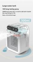 China Portable Pet Spray Cooling Fan 500ml USB Evaporative Air Cooler for Dogs Cats Kennel for sale