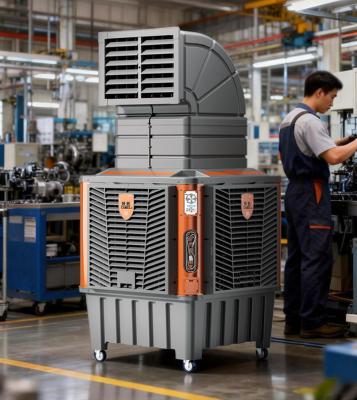 China Large Mobile Industrial Air Conditioner Water-Cooled Refrigeration Fan for sale