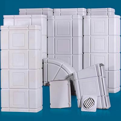 China Air Cooler Evaporative Air Conditioning Ventilation Duct Industrial Evaporative Air Cooler Duct System for sale