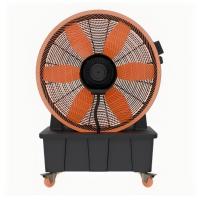 China Industrial Portable Misting Fan 20m Spray Mobile Industrial Evaporative Air Cooler Air Condition for sale