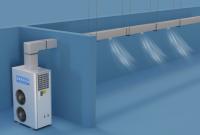 China Workshop Air Conditioning Large-diameter Ducts Fresh Air Cooling Units, Energy-saving Factory Air Conditioning, 1.5-8 HP. for sale