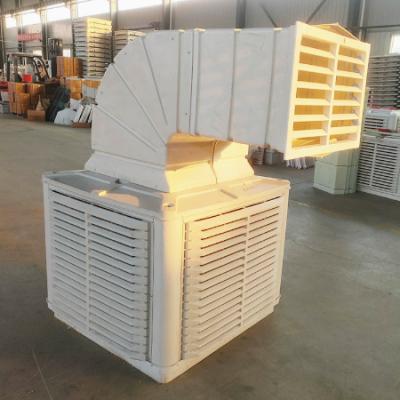 China Energy Saving Warehouse Evaporative Cooler 30K Airflow 800mm Outlet Durable for sale