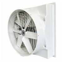China Window-Mountable FRP Exhaust Fan Greenhouse Airflow Management 800 Type (0.37kW) for sale