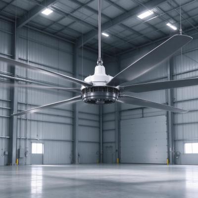 China 5 Meter Large Fan For Factory Workshop Warehouse Ventilation And Cooling, Energy-Saving Industrial Ceiling Fan for sale