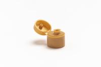 China Food Grade PET Grip Caps for Oil Bottles 100000 Class Cleanroom Leak Proof Flip Top for sale