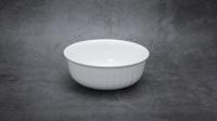 China White High Temperature PET Plastic Rice Bowl 15.2 x 6cm Microwave Oven Safe for sale