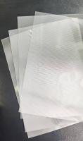 China Transparent PET Lenticular Plastic Sheet 510x355mm 0.3mm 161 LPI for 3D Packaging for sale