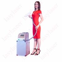 China Sapphire Portable Tattoo Removal Machine 1064nm Nd Yag Q Switch Laser Machine for sale