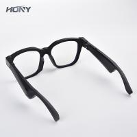 China Audlt Plastic Polarizer Wireless Bluetooth Sunglasses Headphones Black Frame for sale