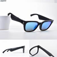 China All-New TR90 Frames Music Smart Glasses With Open Ear Audio And Bluetooth 5.0 Classic Black for sale