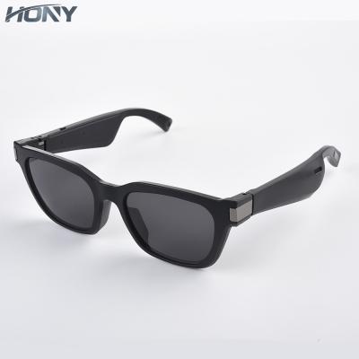 China Fashion Sunglasses Newest 2021 Bluetooth Glasses Calling Smart Sunglasses With TWS Headphone for sale